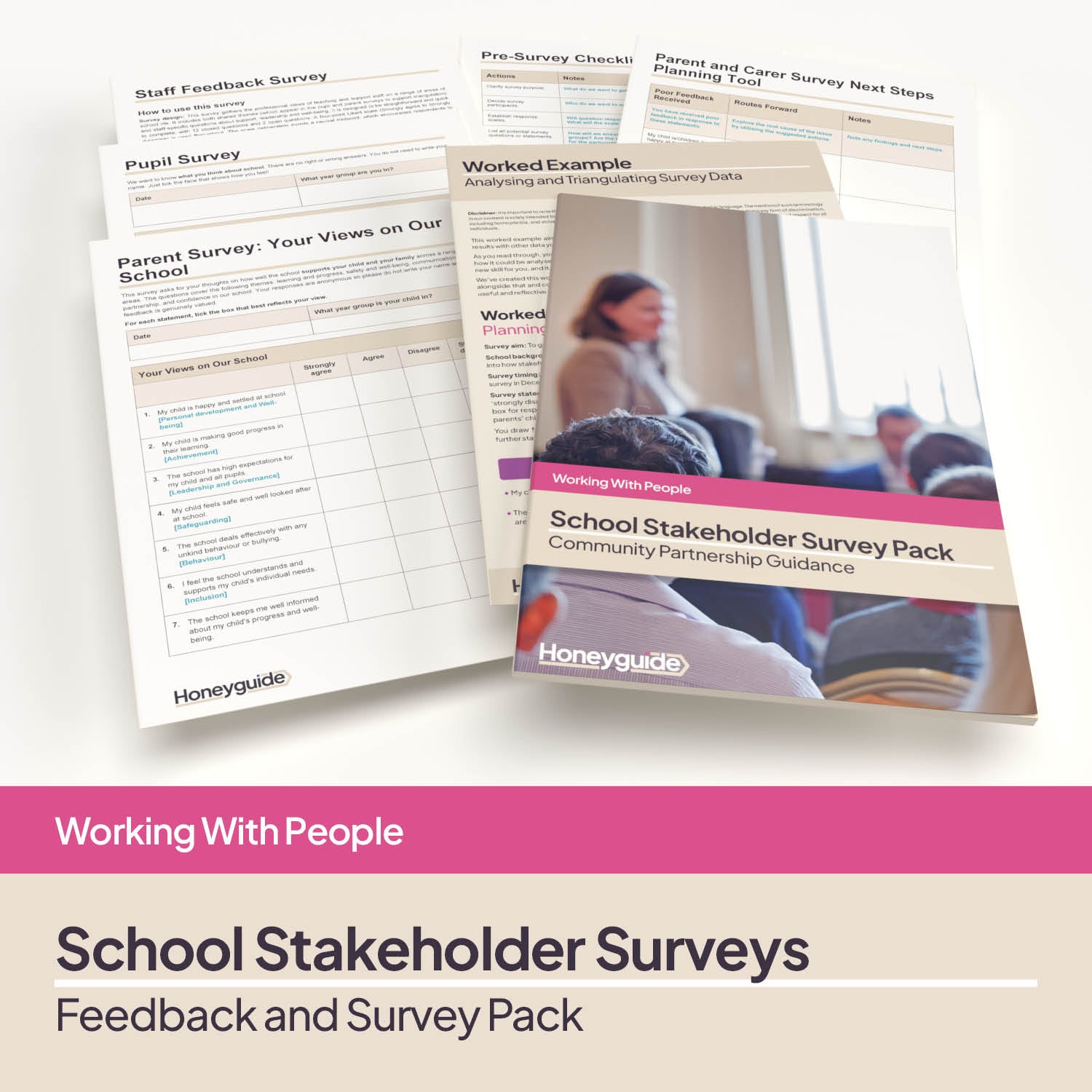 School Stakeholder Survey Pack | Whole-School Pupil, Parent and Staff ...