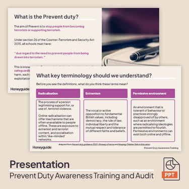 Prevent Duty Update (2023-2024) Bundle | Honeyguide SLS – Honeyguide ...