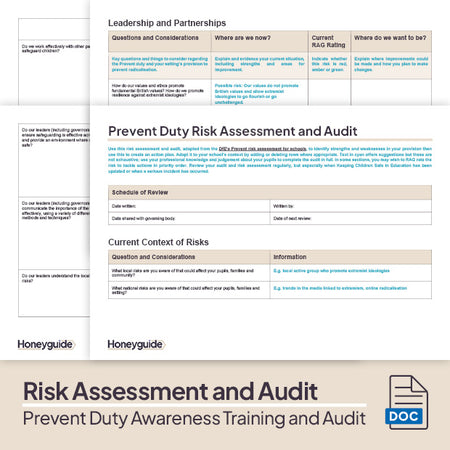 Prevent Duty Update (2023-2024) Bundle | Honeyguide SLS – Honeyguide ...