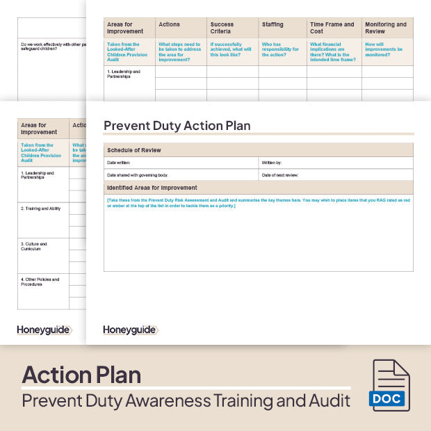 Prevent Duty Awareness Training and Audit Bundle | Honeyguide SLS ...