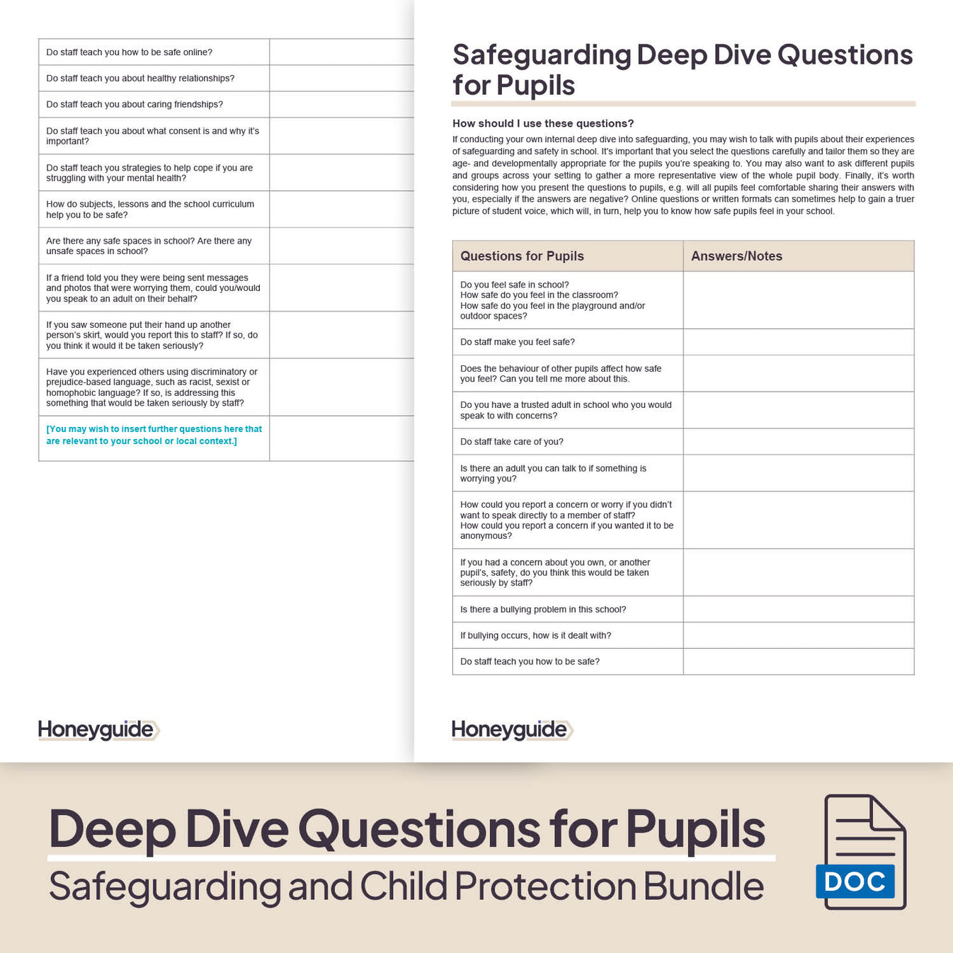Safeguarding and Child Protection Deep Dive | Honeyguide SLS ...