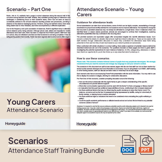 Attendance Staff Training Bundle | Honeyguide School Leader Support