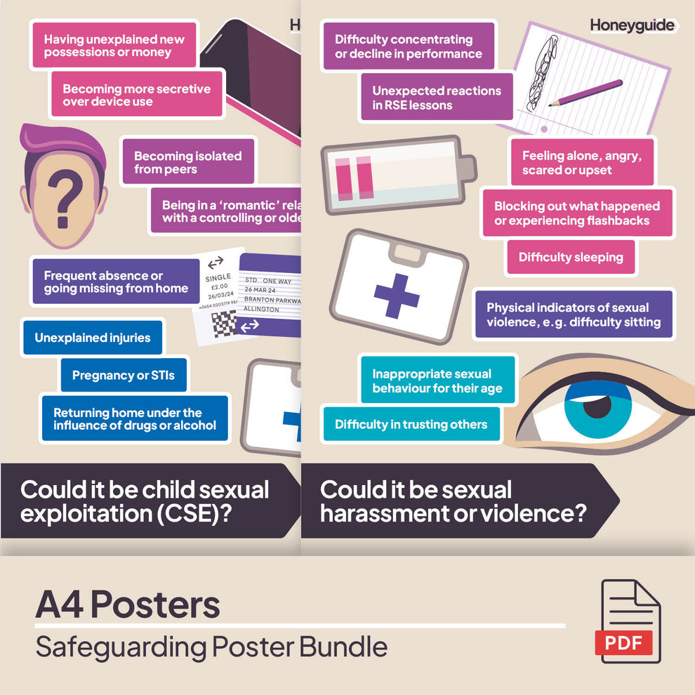 Safeguarding Poster Bundle - Digital Download | Honeyguide SLS ...