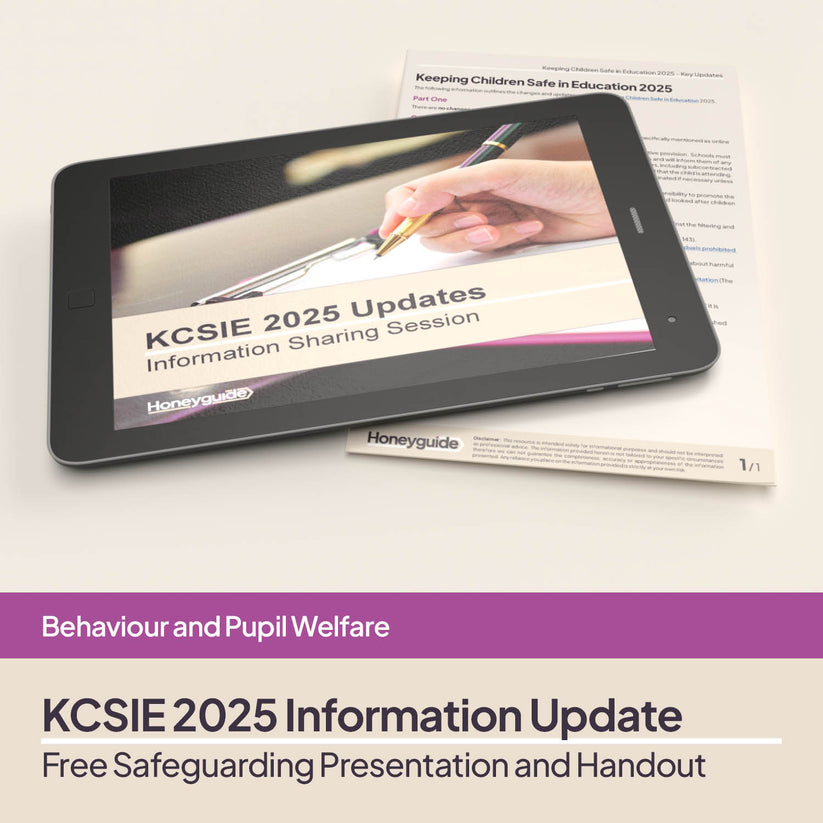 Free KCSIE 2025 Safeguarding Update PowerPoint & Handout – Honeyguide ...