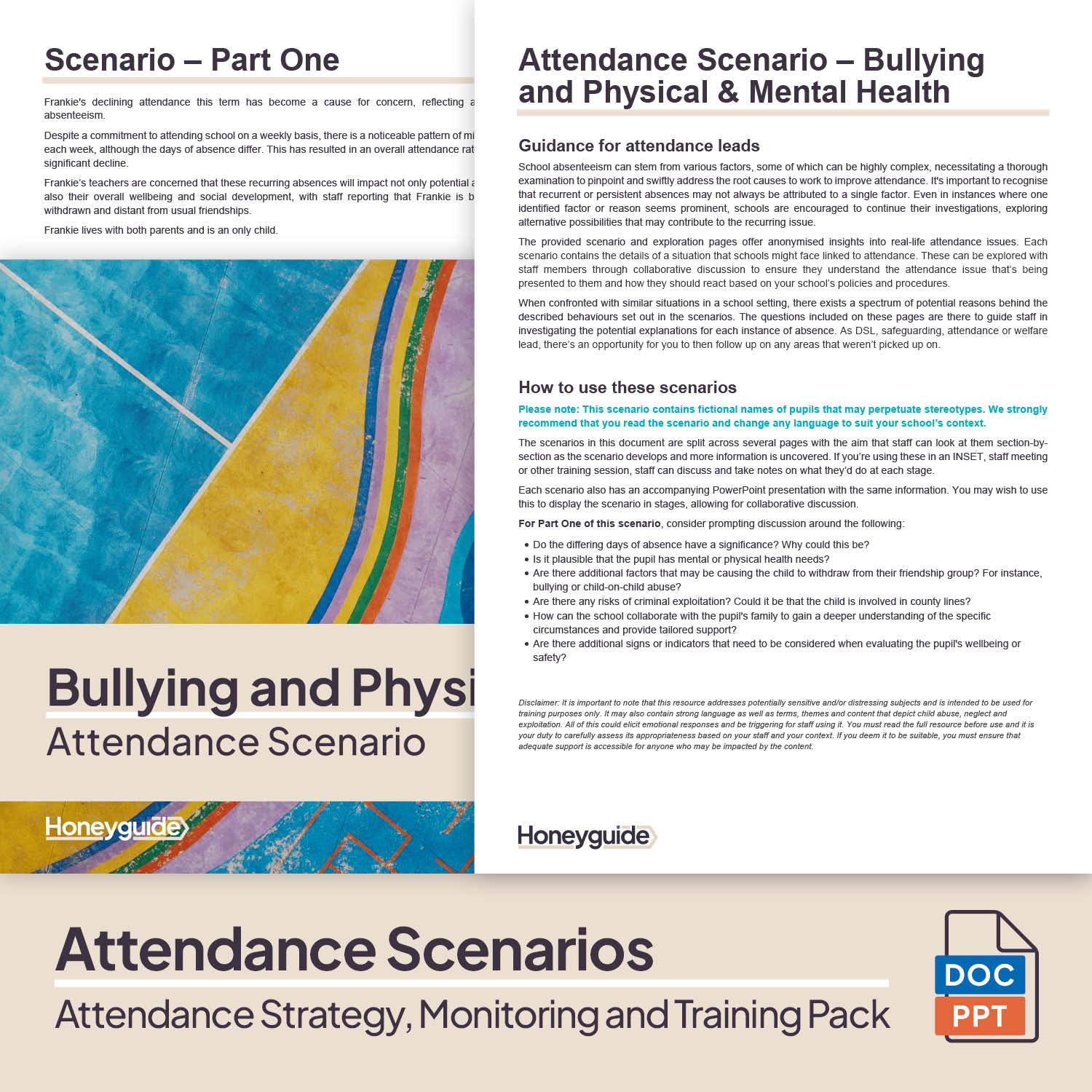 Attendance Poster Bundle - Digital Download | Honeyguide SLS ...