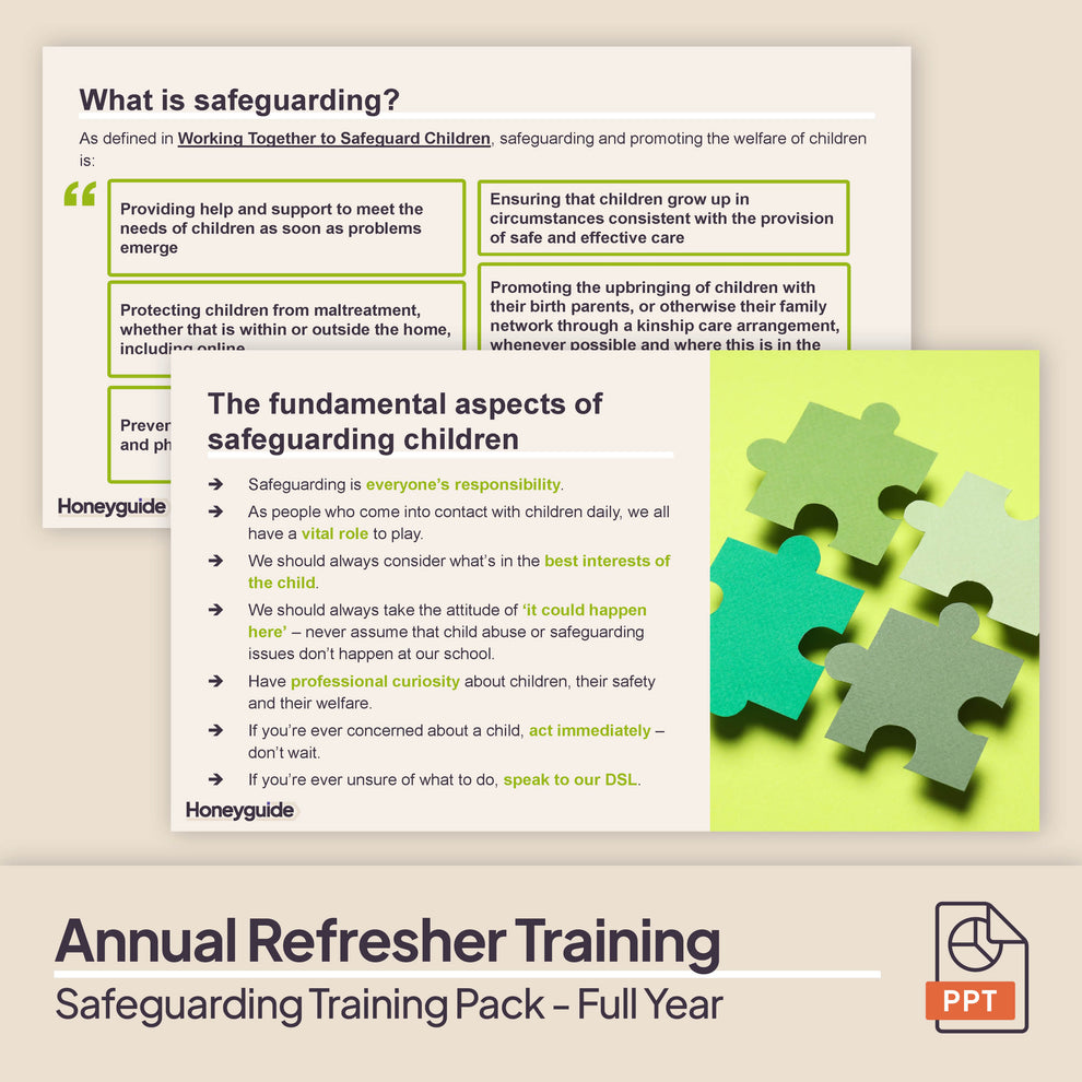 Safeguarding Training Pack - Full Academic Year – Honeyguide School ...