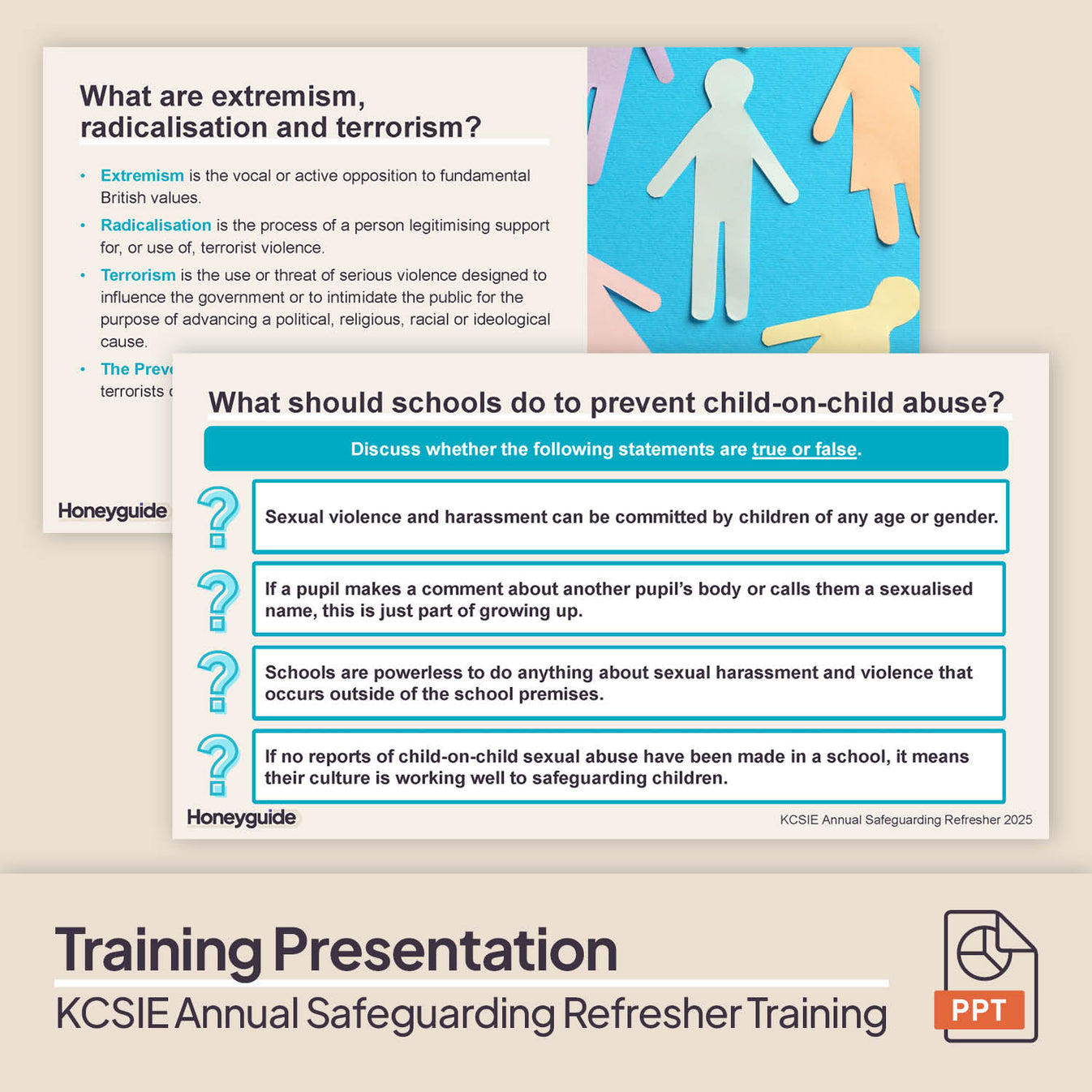 KCSIE 2025 Safeguarding Training PowerPoint for Schools – Honeyguide ...