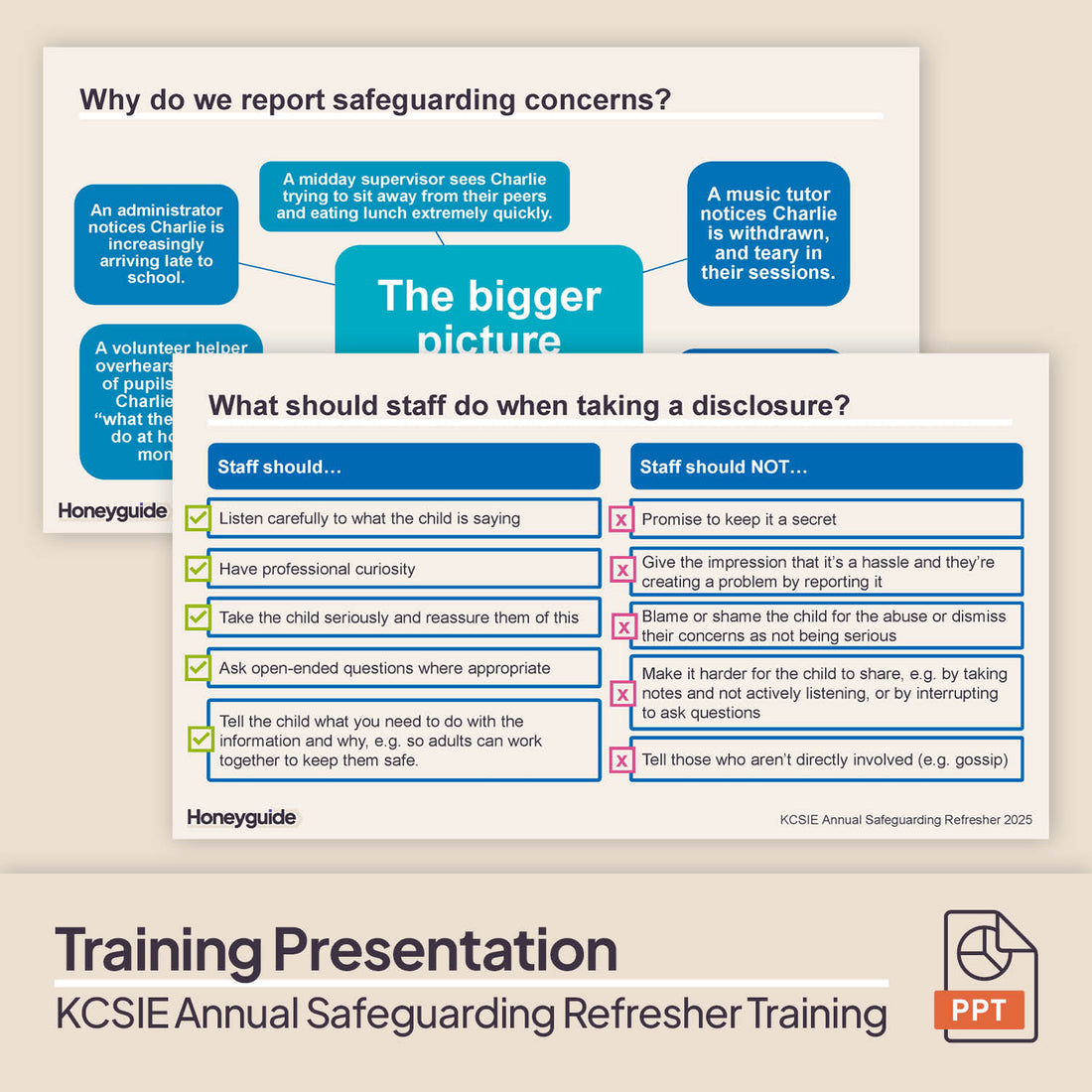 Free KCSIE 2025 Safeguarding Update PowerPoint & Handout – Honeyguide ...