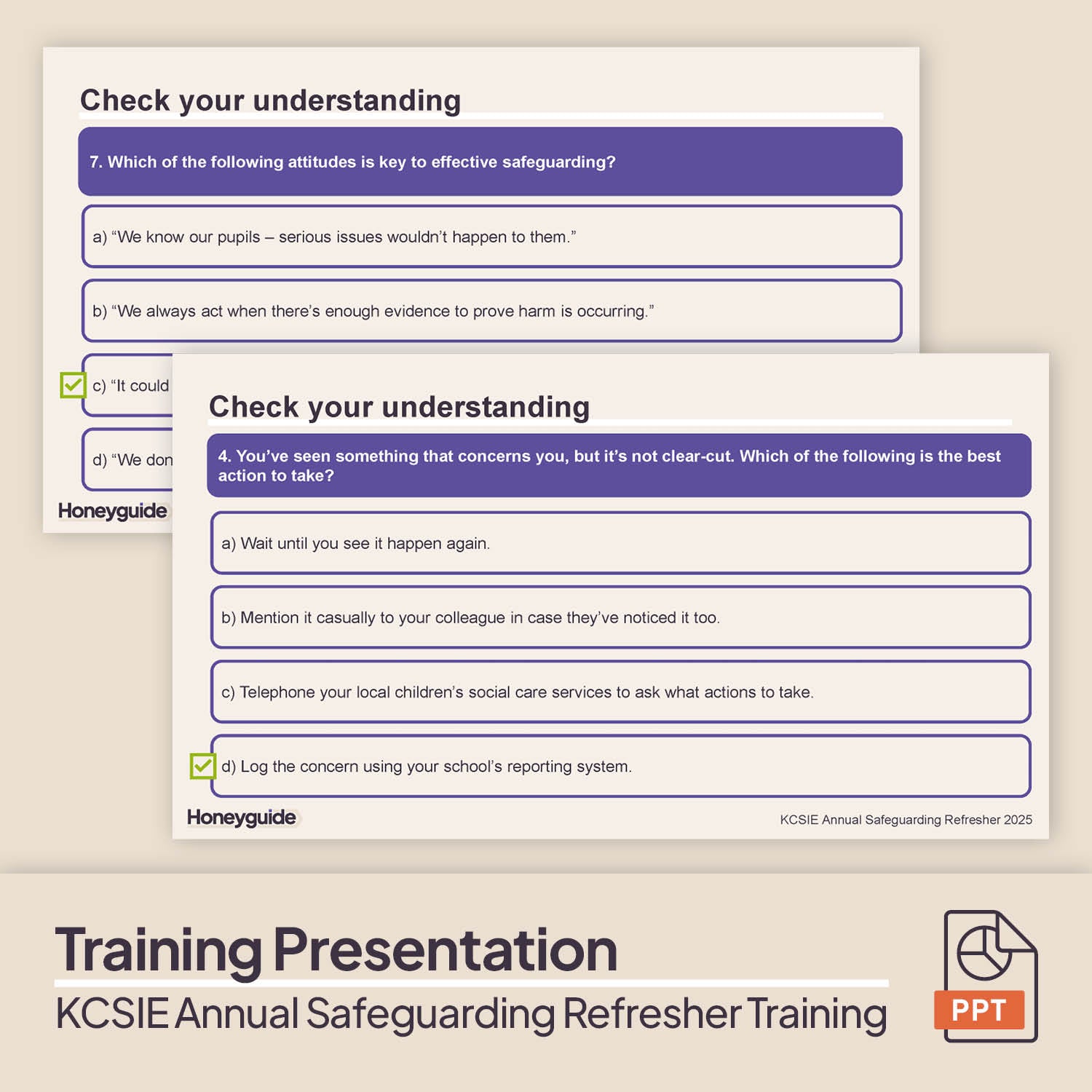 KCSIE 2025 Safeguarding Training PowerPoint for Schools – Honeyguide ...