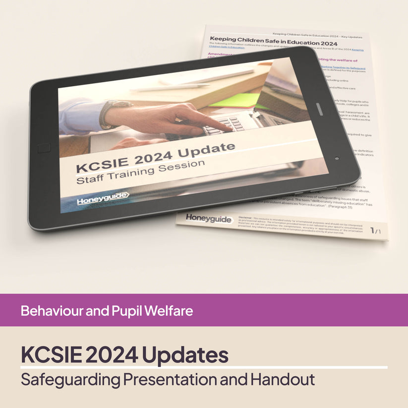 KCSIE 2024 Training Update PowerPoint and Handout – Honeyguide School ...