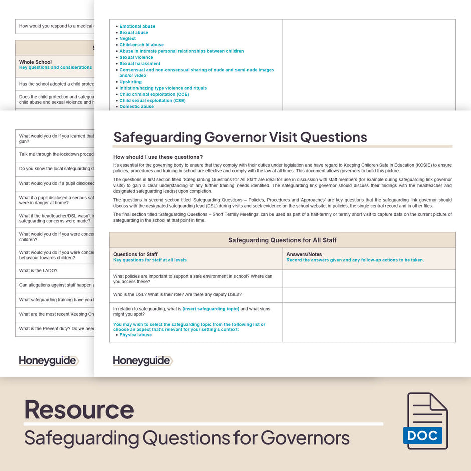 Safeguarding Compliance Tools | Honeyguide Safeguarding – Honeyguide ...
