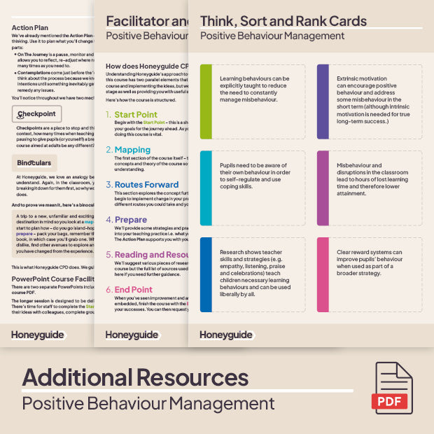 Positive Behaviour Management CPD Course | Honeyguide SLS – Honeyguide ...