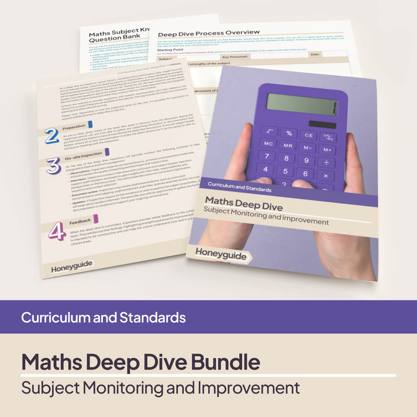 Maths Deep Dive and Subject Knowledge Bundle | Honeyguide SLS ...