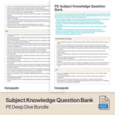 PE Deep Dive and Subject Knowledge Bundle | Honeyguide SLS – Honeyguide ...
