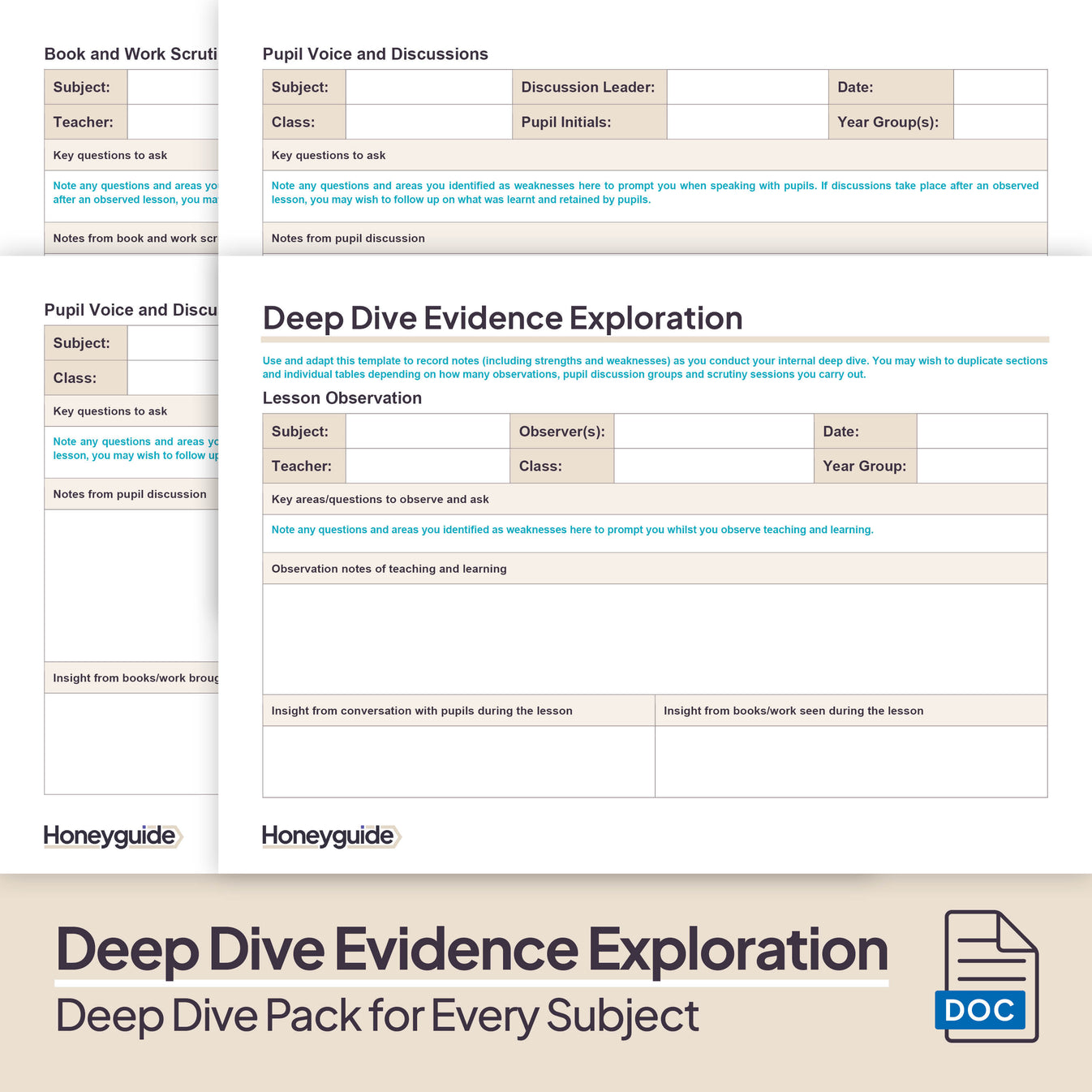 Deep Dive in Every Subject: Full Curriculum Set | Honeyguide SLS ...