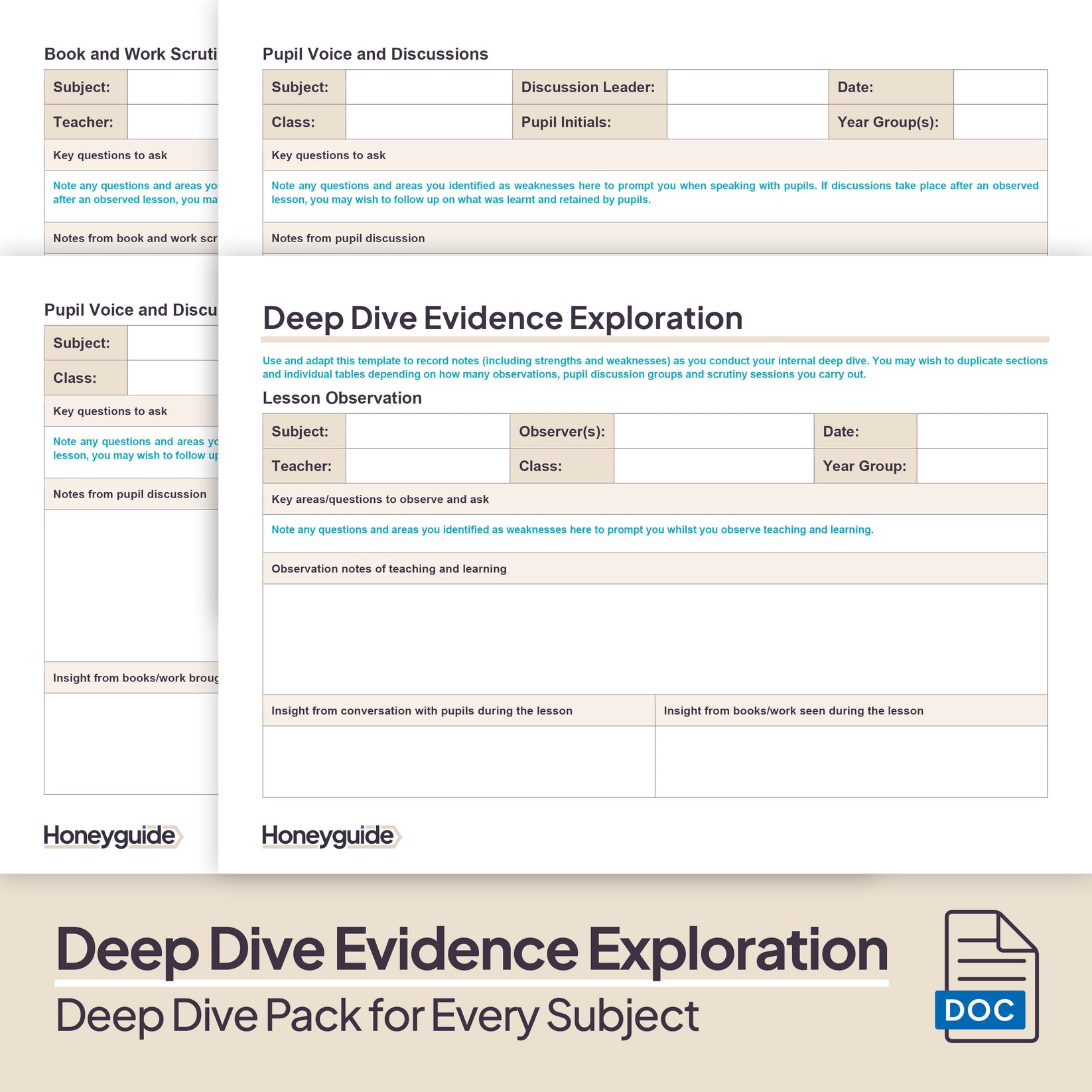 Deep Dive in Every Subject: Full Curriculum Set | Honeyguide SLS ...