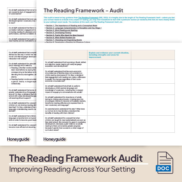 Improving Reading Across Your Setting Bundle | Honeyguide SLS ...