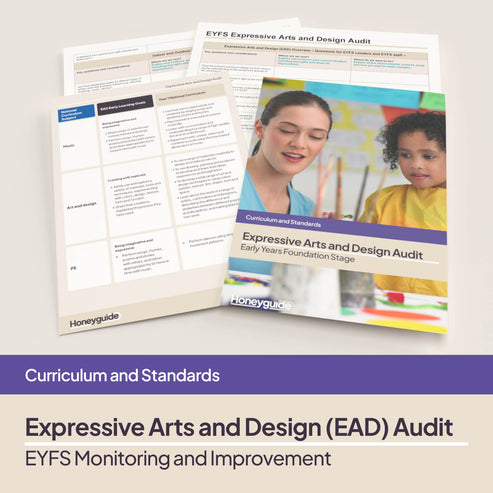 Expressive Arts and Design EYFS Audit Pack | Honeyguide SLS ...
