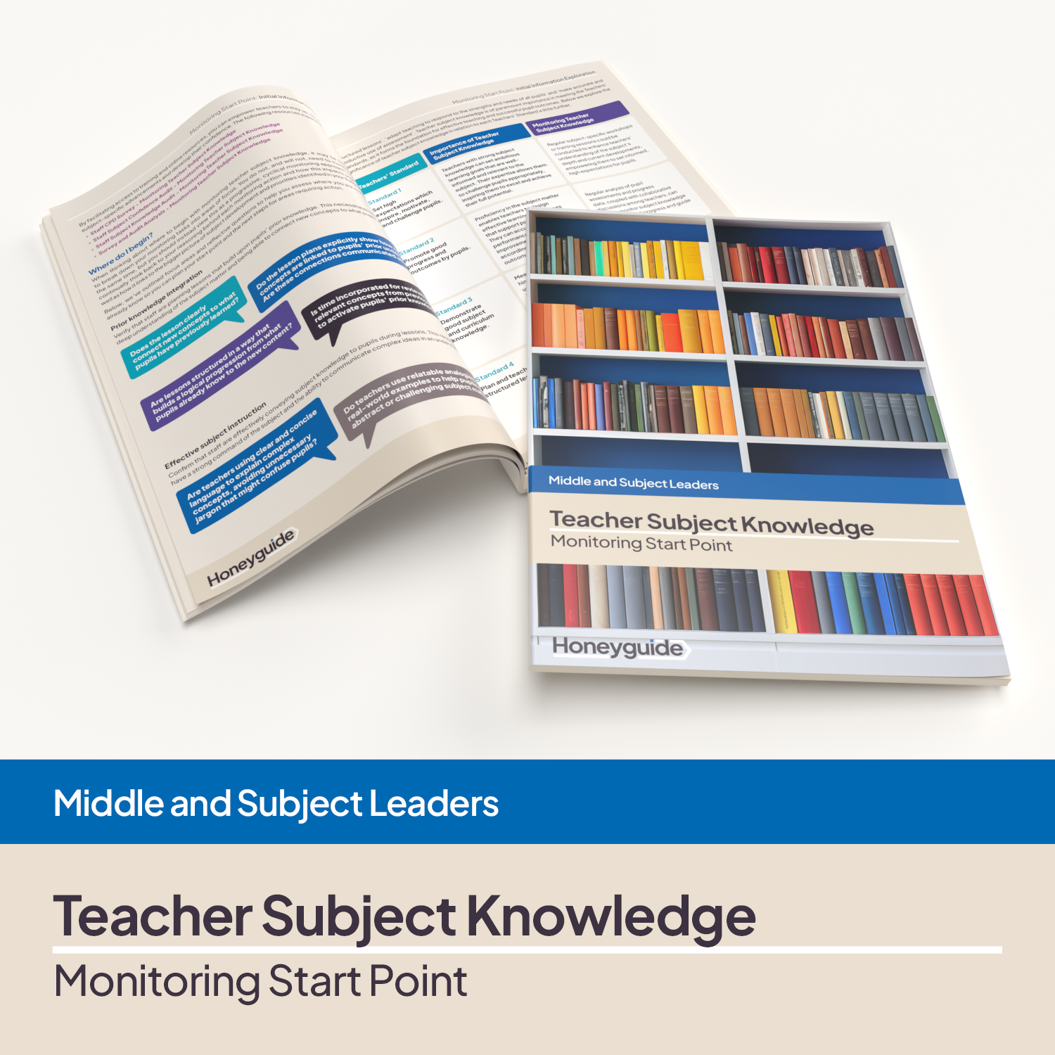 Monitoring Start Point: Teacher Subject Knowledge | Honeyguide SLS ...