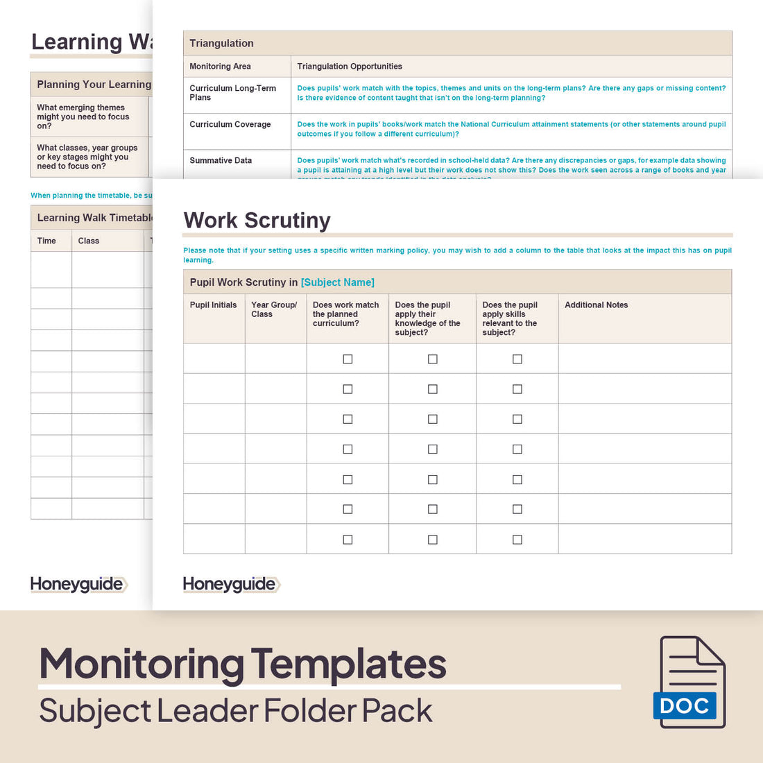 How Deep Is Your Subject Knowledge? Poster | Honeyguide SLS ...