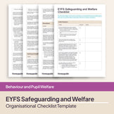 EYFS Safeguarding and Welfare Checklist – Honeyguide School Leader Support