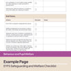 EYFS Safeguarding and Welfare Checklist (2025 EYFS Framework ...