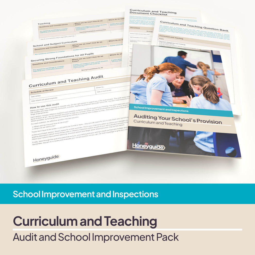 Curriculum and Teaching Audit Pack | Ofsted Inspection Toolkit Aligned ...
