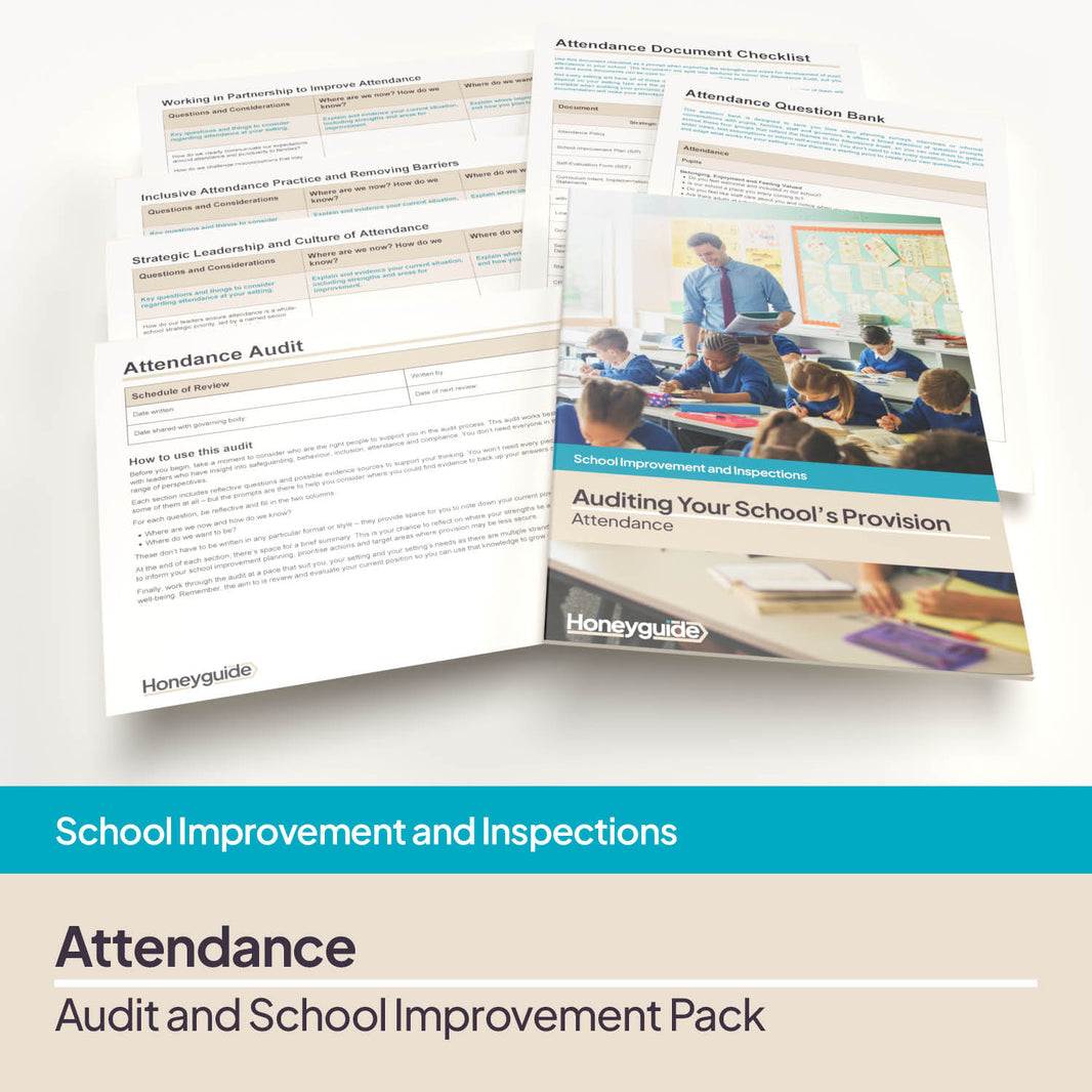 School Audit Packs | Whole-School Evaluation Tools | Honeyguide ...