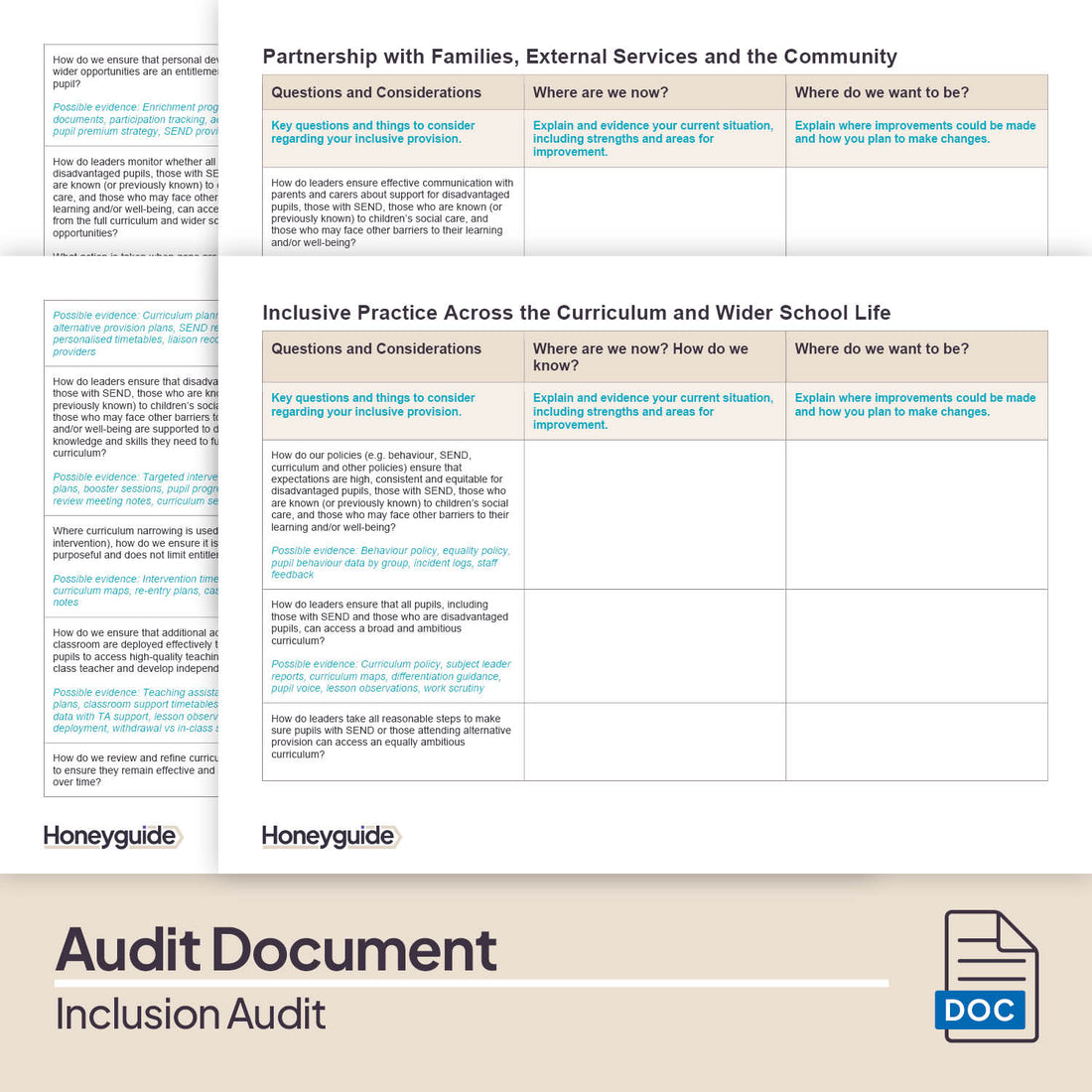 Inclusion Audit Pack 2025 | Ofsted-aligned | SEND & Disadvantaged Pupil ...