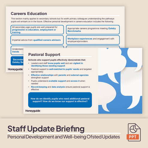 Ofsted School Inspection Toolkit 2025: Personal Development and Well ...