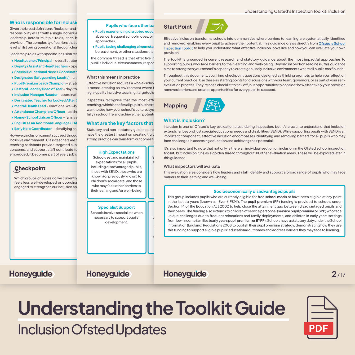 Ofsted School Inspection Toolkit 2025: Inclusion Updates Pack ...