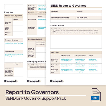 SEND Link Governor Support Pack | Honeyguide SLS – Honeyguide School ...
