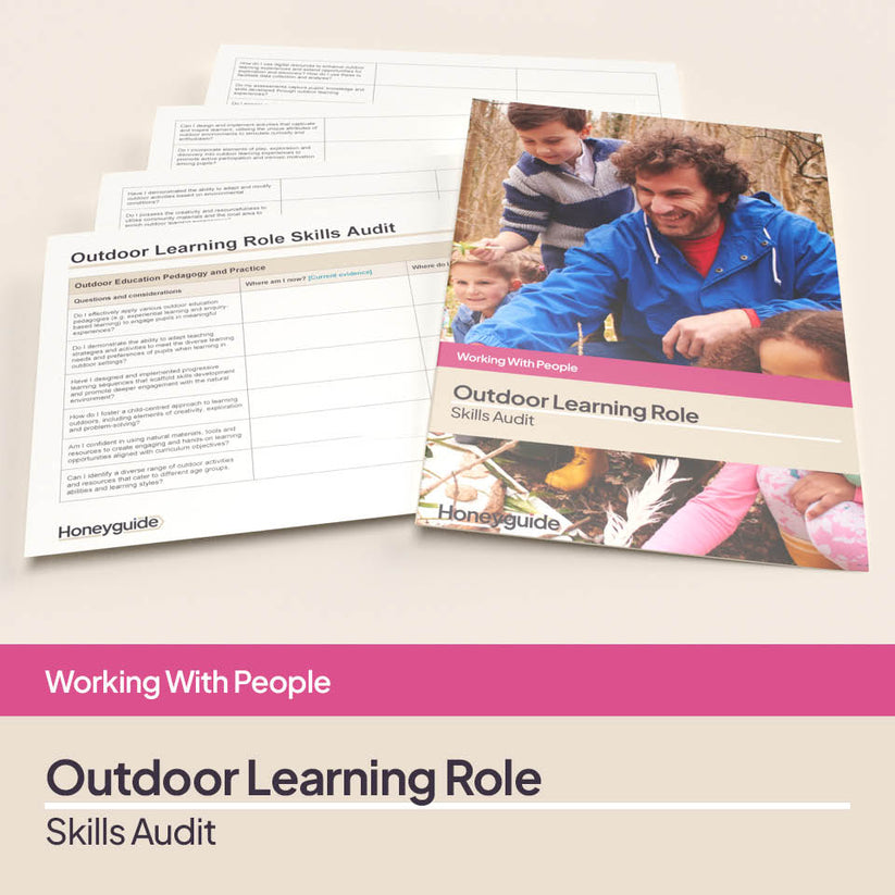 Outdoor Learning Role Skills Audit Pack | Honeyguide SLS – Honeyguide ...