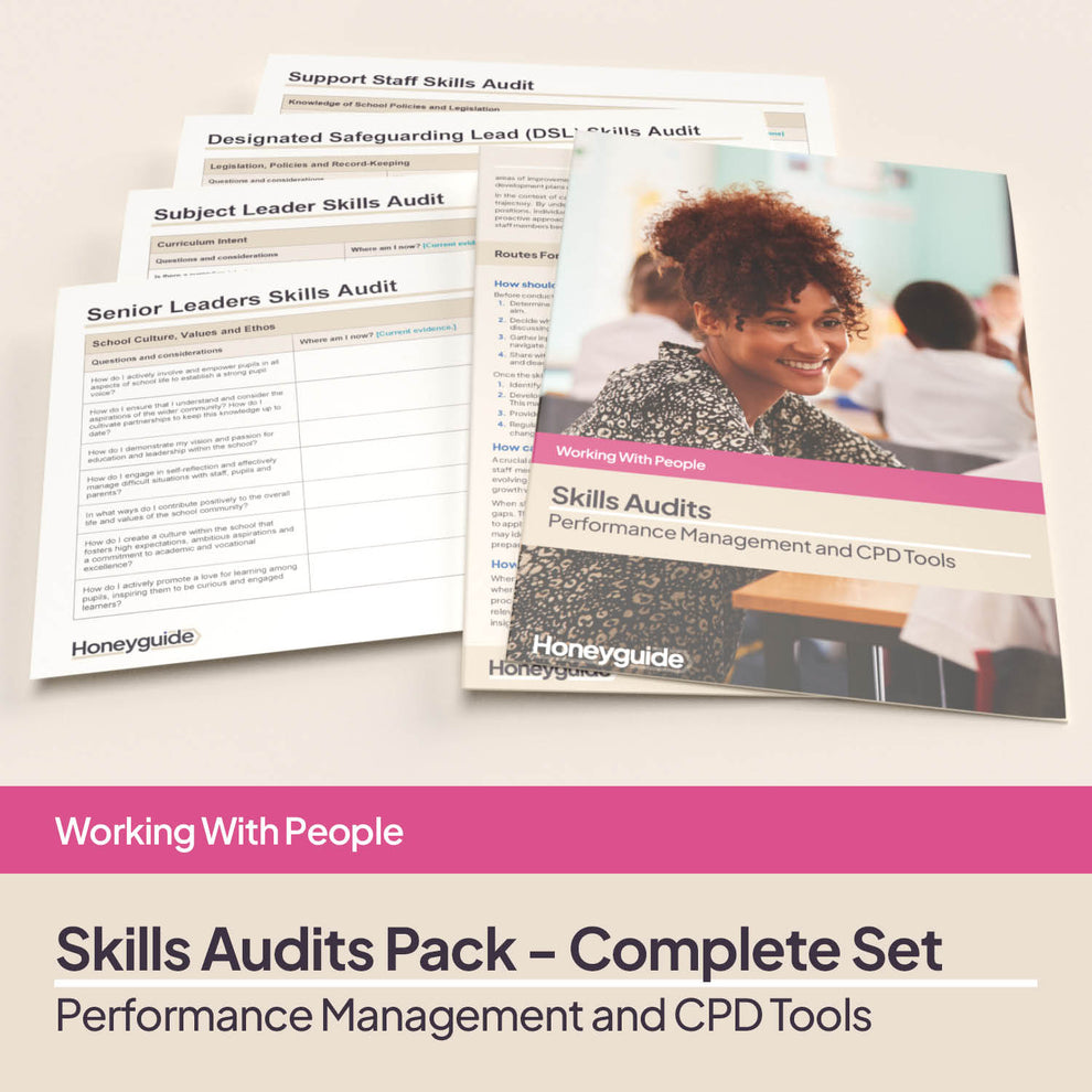 Skills Audits Pack - Complete Set for Multiple School Roles | Honeyguide SLS – Honeyguide School ...